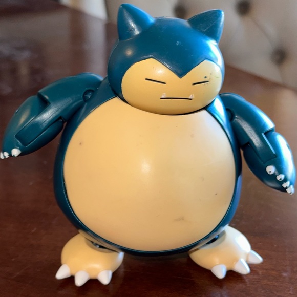 Nintendo | Toys | Tomy 27 Pokmon Snorlax 5 Soft Belly Articulated ...